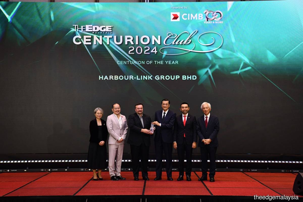 Harbour-Link named Centurion of The Year at The Edge’s 2024 awards to ...