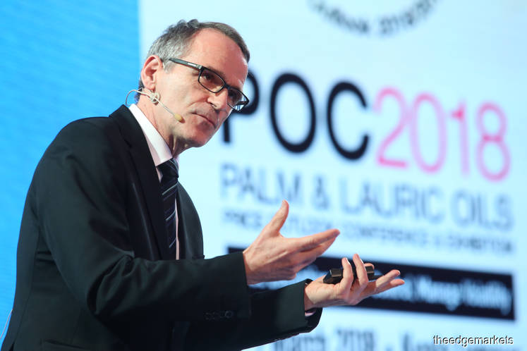 CPO price may drop to RM2,300-RM2,350, says Mielke