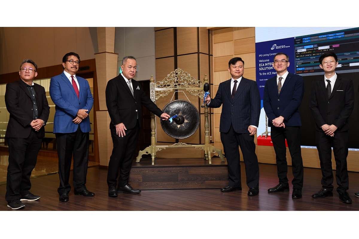 ECA Integrated Makes Strong Debut on ACE Market at 65 Sen | I3investor