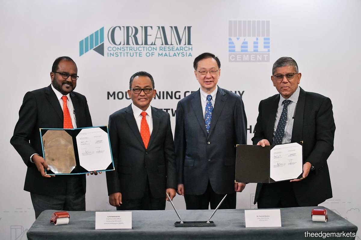 YTL Cement inks MOU with CREAM to support country’s transition to ...
