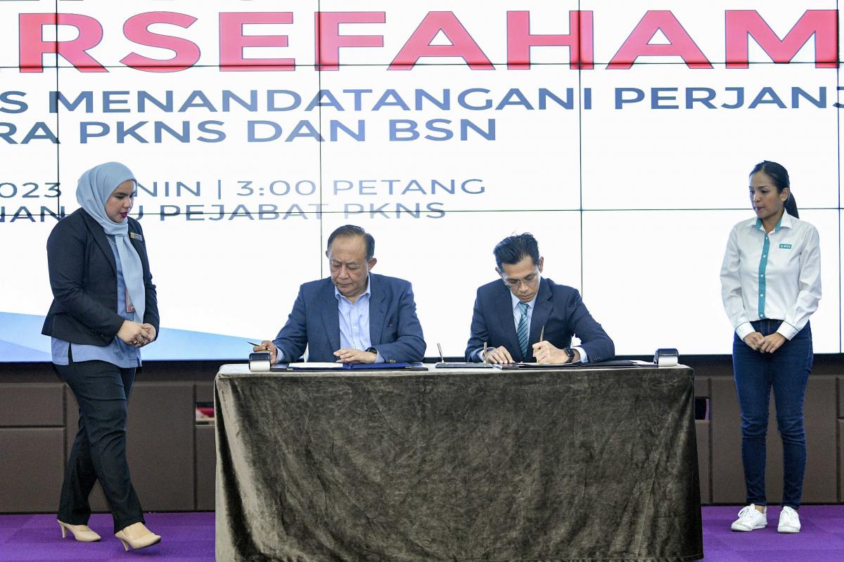 PKNS inks MoU with BSN for RM100m in housing financing