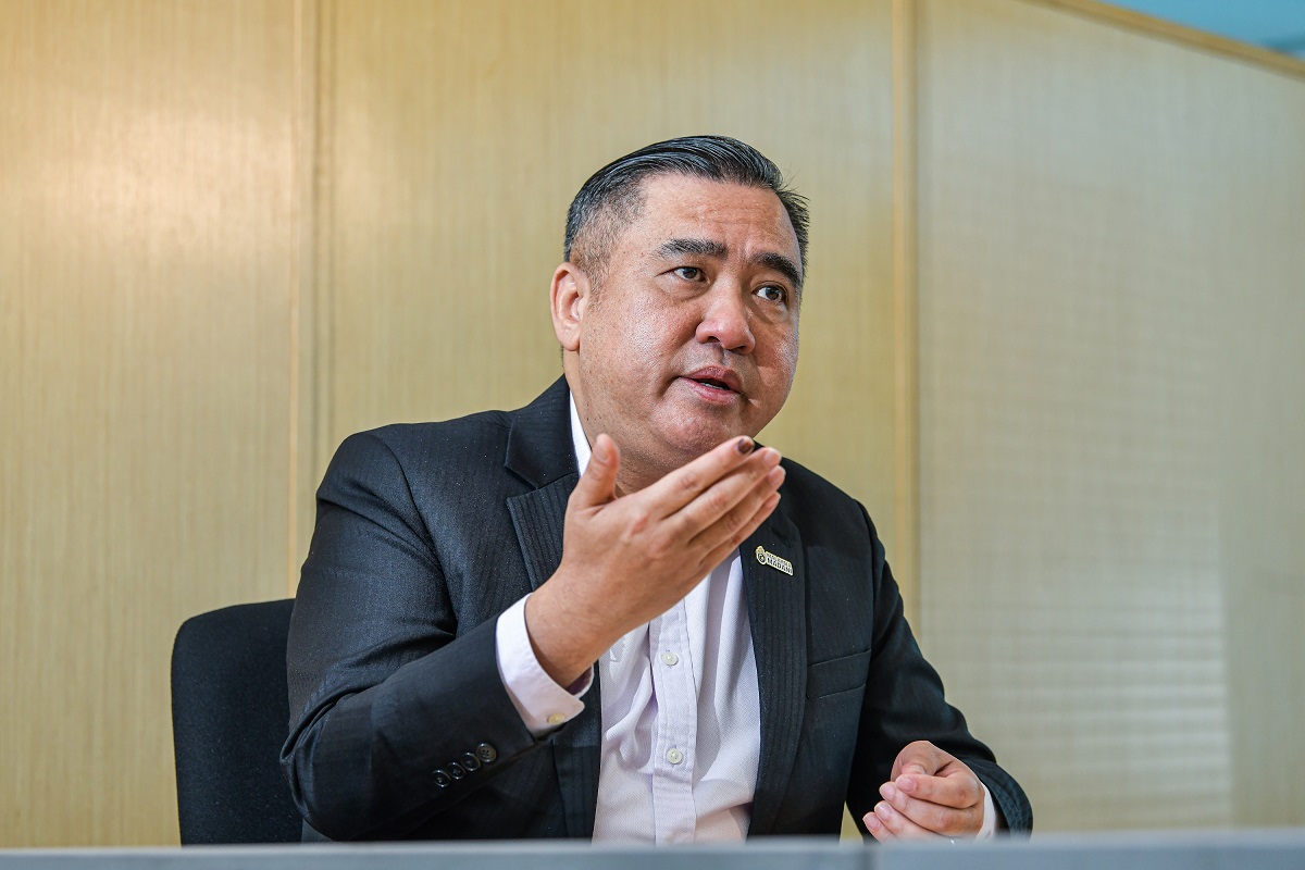 Interview with Transport Minister Anthony Loke Siew Fook
