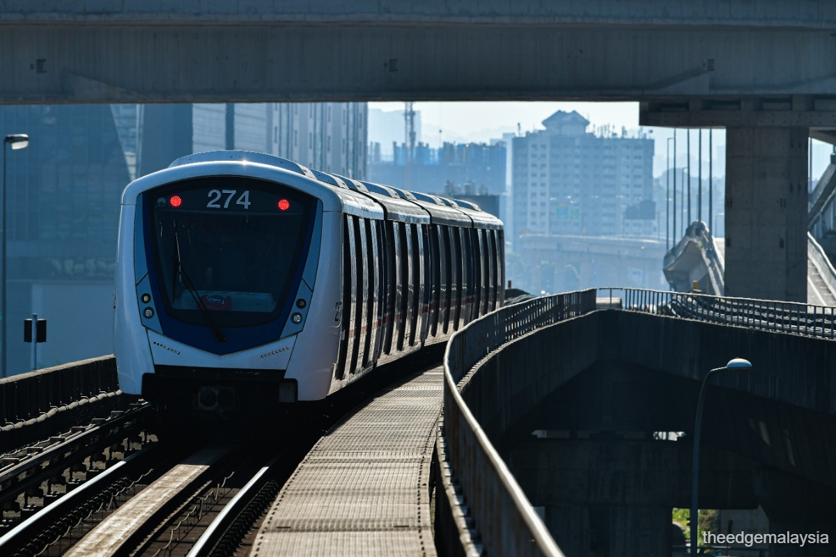 Ampang/Sri Petaling LRT line experiences technical disruption | KLSE ...
