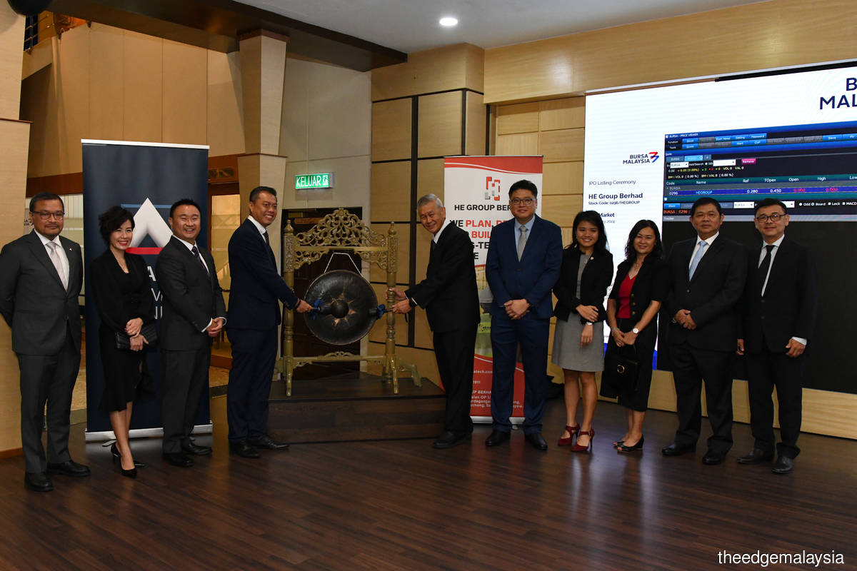 HE Group gains 54% on ACE Market Debut