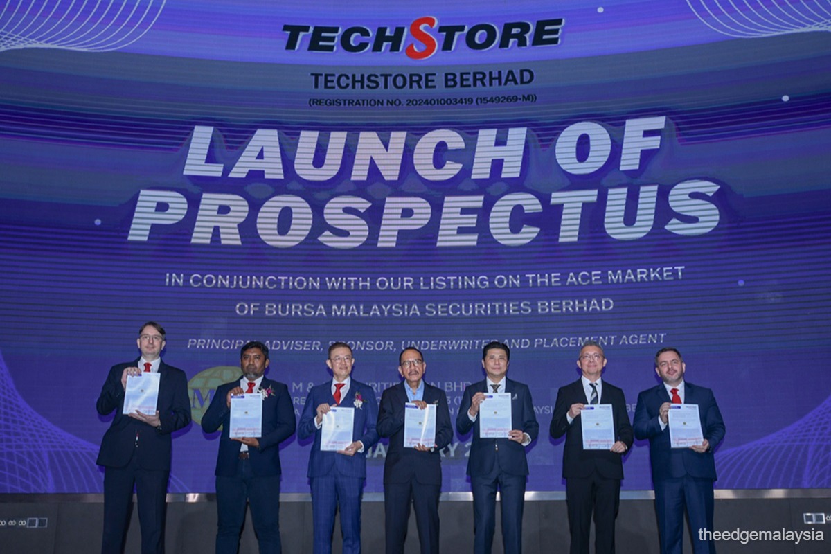 Enterprise hardware and software firm TechStore sets IPO price at 20 sen