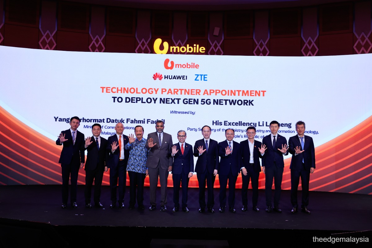 U Mobile to roll out 5G network with Huawei, ZTE; sees 'similar' rates ...