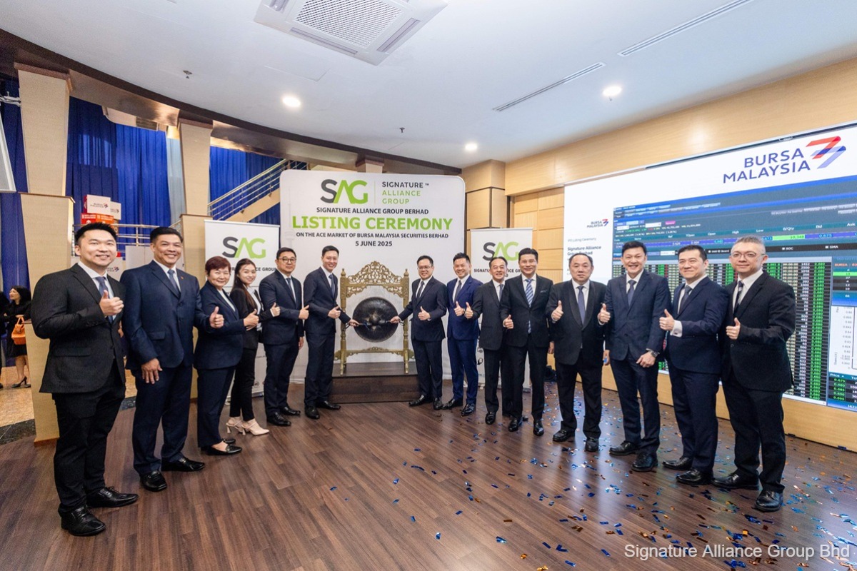 Signature Alliance Group gains 12.9% on ACE listing