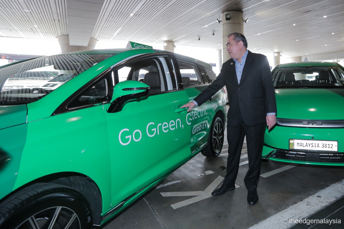 Grab Malaysia launches first EV fleet, exclusively for passengers from KLIA