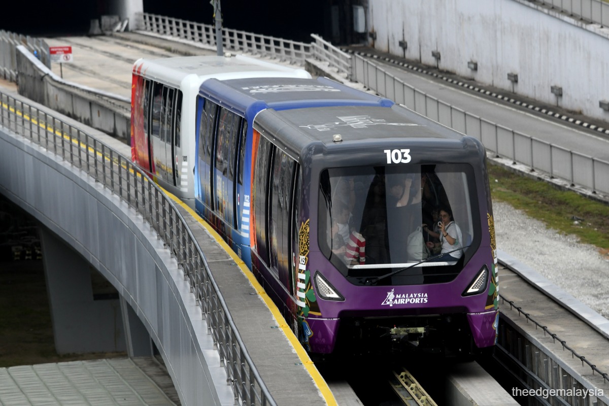 Barely months into operations, KLIA aerotrain racks up nearly two dozen ...