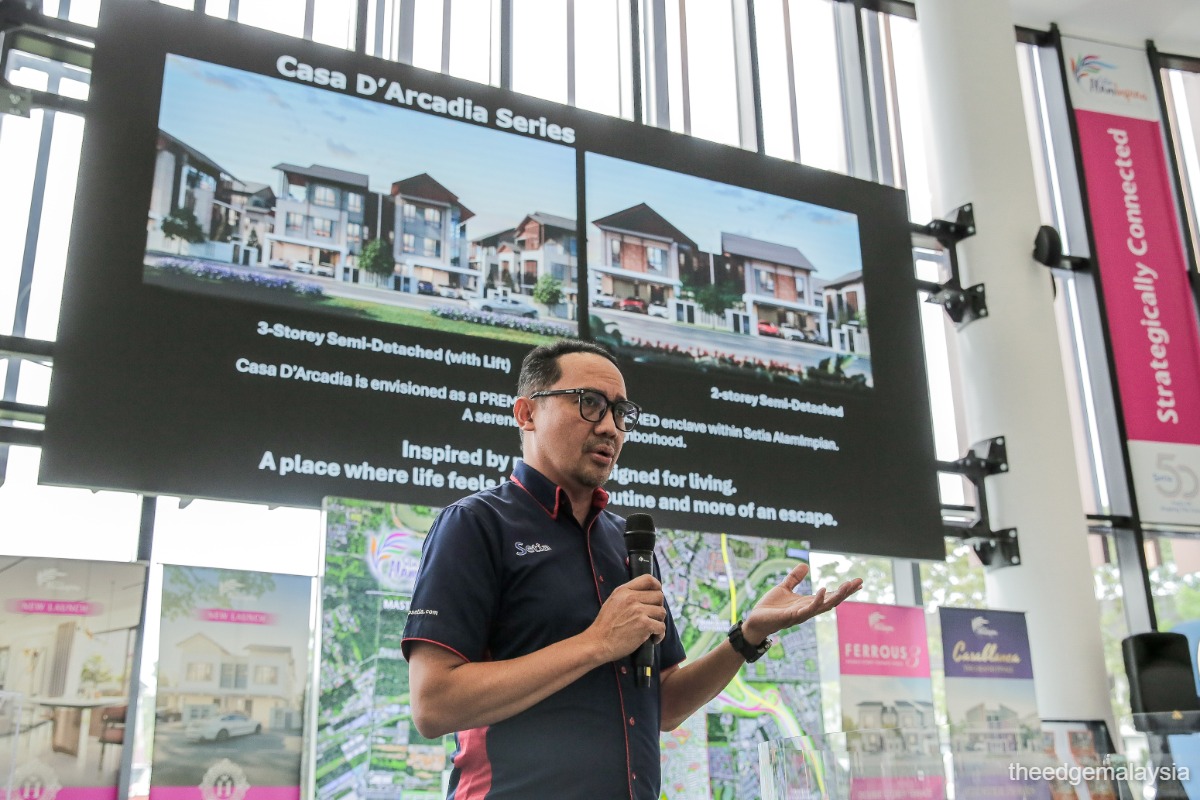 S P Setia to launch 51-acre premium landed project in Setia AlamImpian