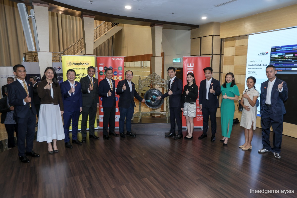 Foodie Media debuts with an 18% premium on ACE Market