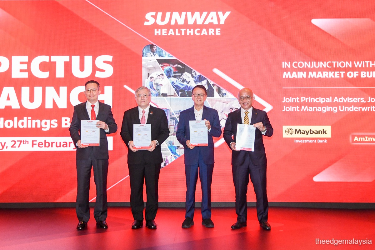 Sunway Healthcare to raise nearly RM3 bil in Malaysia’s biggest IPO in ...