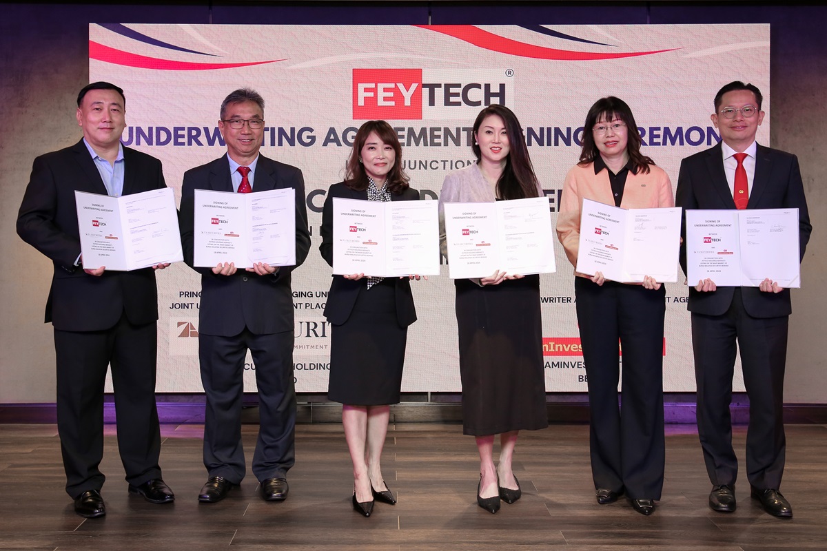 Feytech inks underwriting agreement with TA Securities, AmInvestment en ...