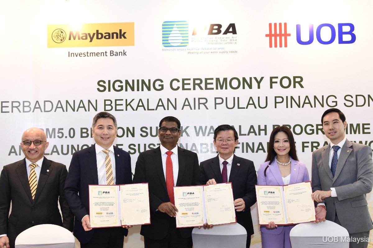 UOB Malaysia, Maybank IB back PBAPP’s RM5 bil sukuk for Penang water infrastructure