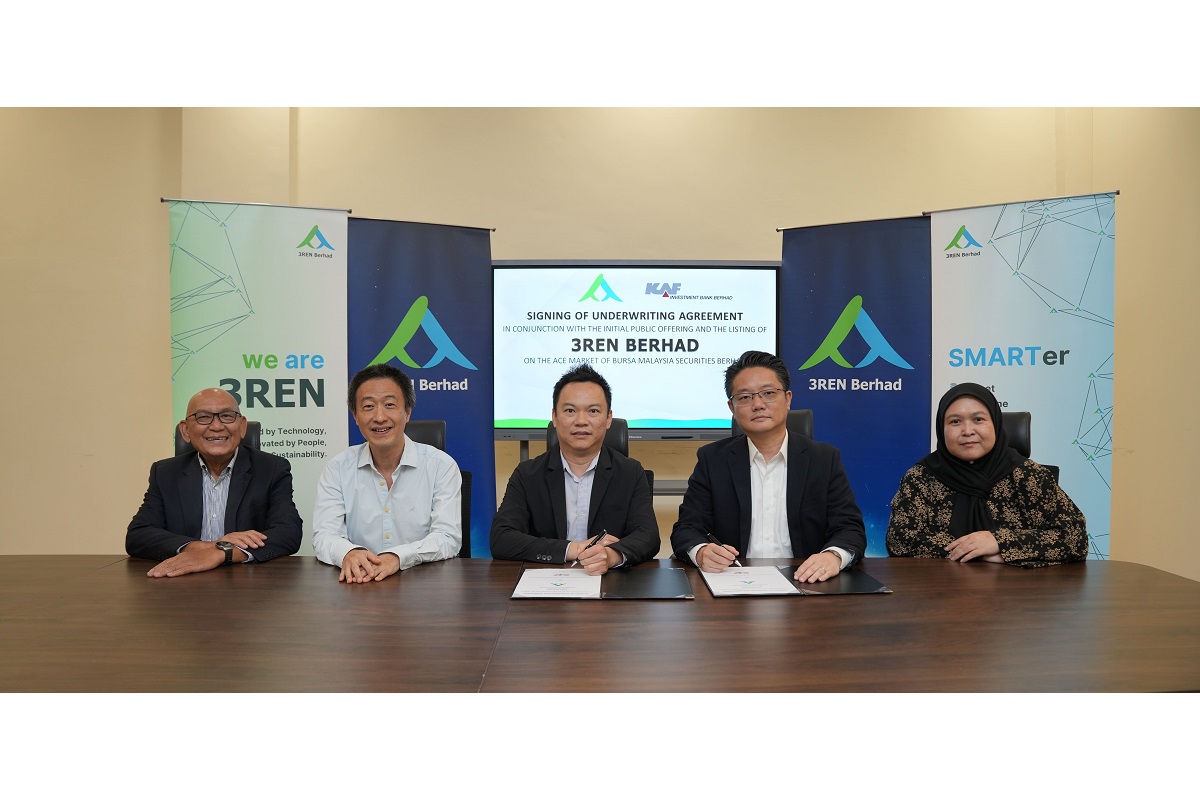 KAF Investment Bank to underwrite engineering service firm 3REN's IPO