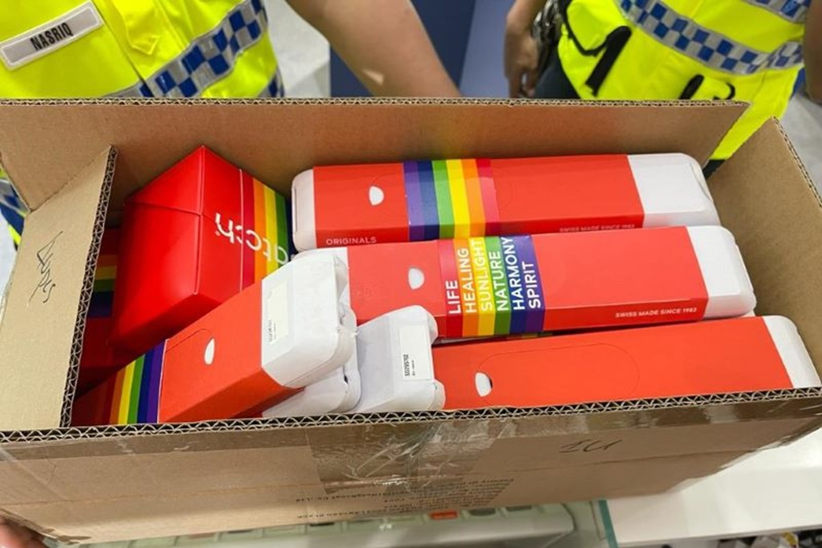 Seizure of Swatch’s rainbow-themed watches is legal, no need for ...