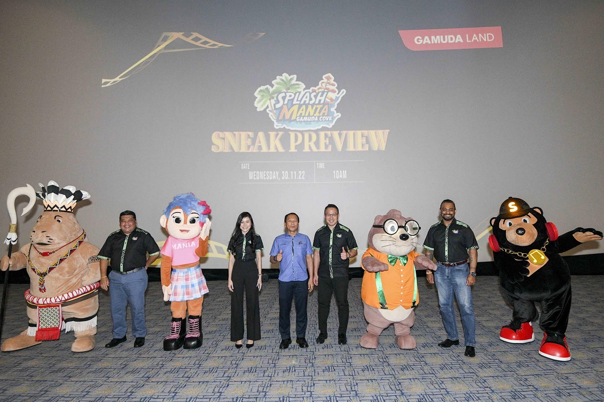 SplashMania waterpark in Gamuda Cove set to open in January