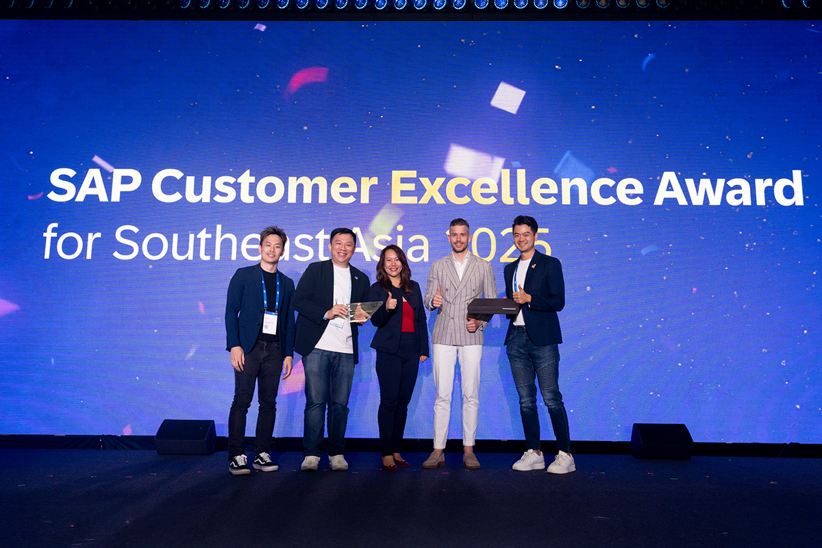 Mamee Wins SAPNOW SEA 2025 Award for Digital Excellence, Powered by cbs Corporate Business Solutions
