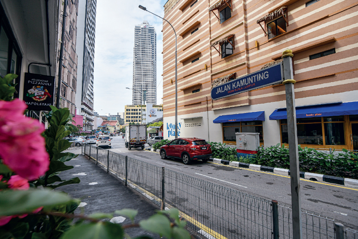 Streetscapes: A mix of old and new in Jalan Kamunting