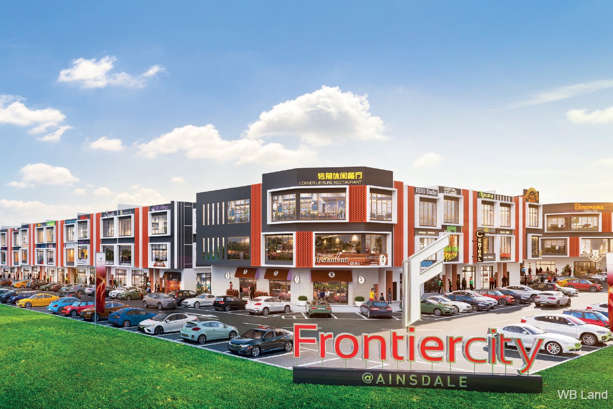 WB Land’s shopoffices in Bandar Ainsdale 40% taken up