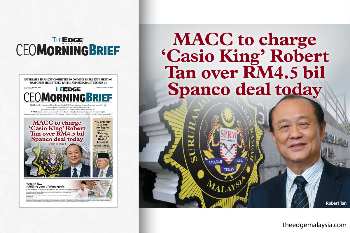 MACC to charge ‘Casio King’ Robert Tan over RM4.5b Spanco deal tomorrow