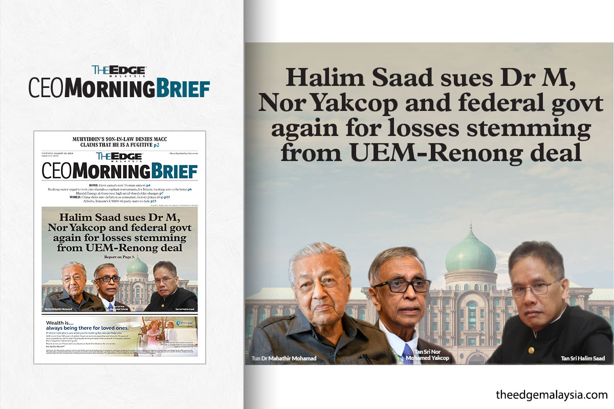 Halim Saad sues Dr M, Nor Yakcop and federal govt again for losses ...
