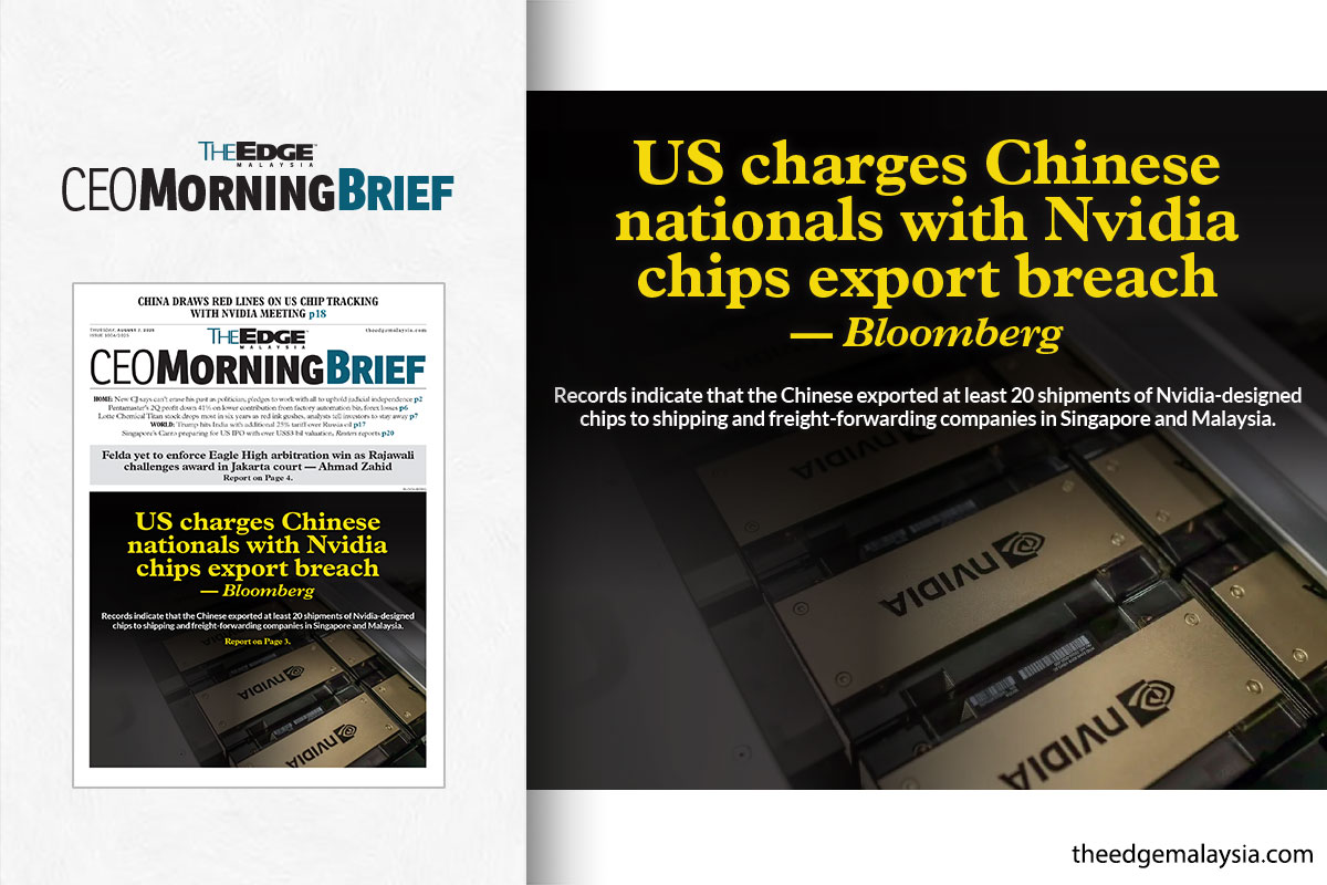 US charges Chinese nationals with Nvidia chips export breach; records ...