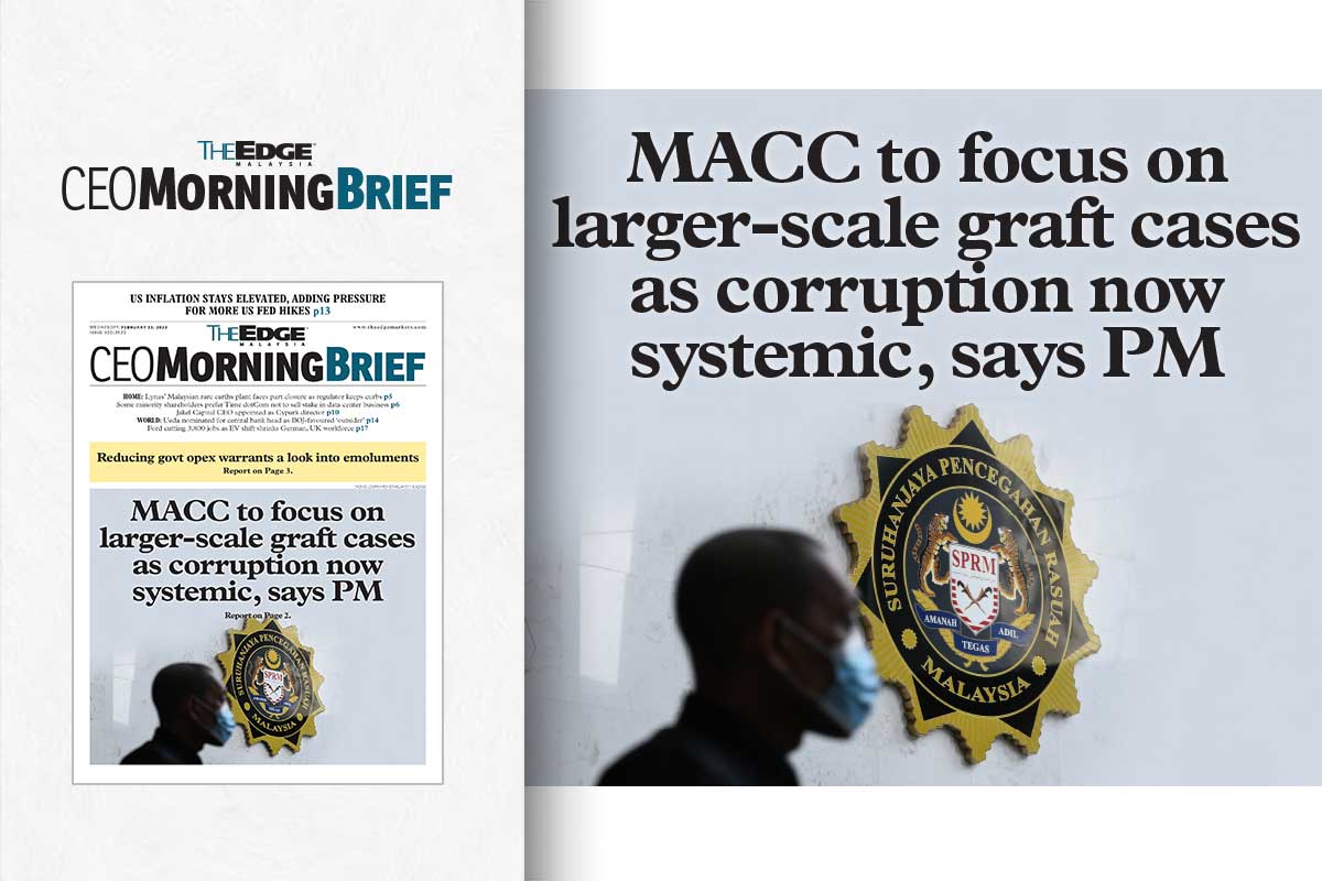 MACC to focus on larger-scale graft cases as corruption now systemic ...