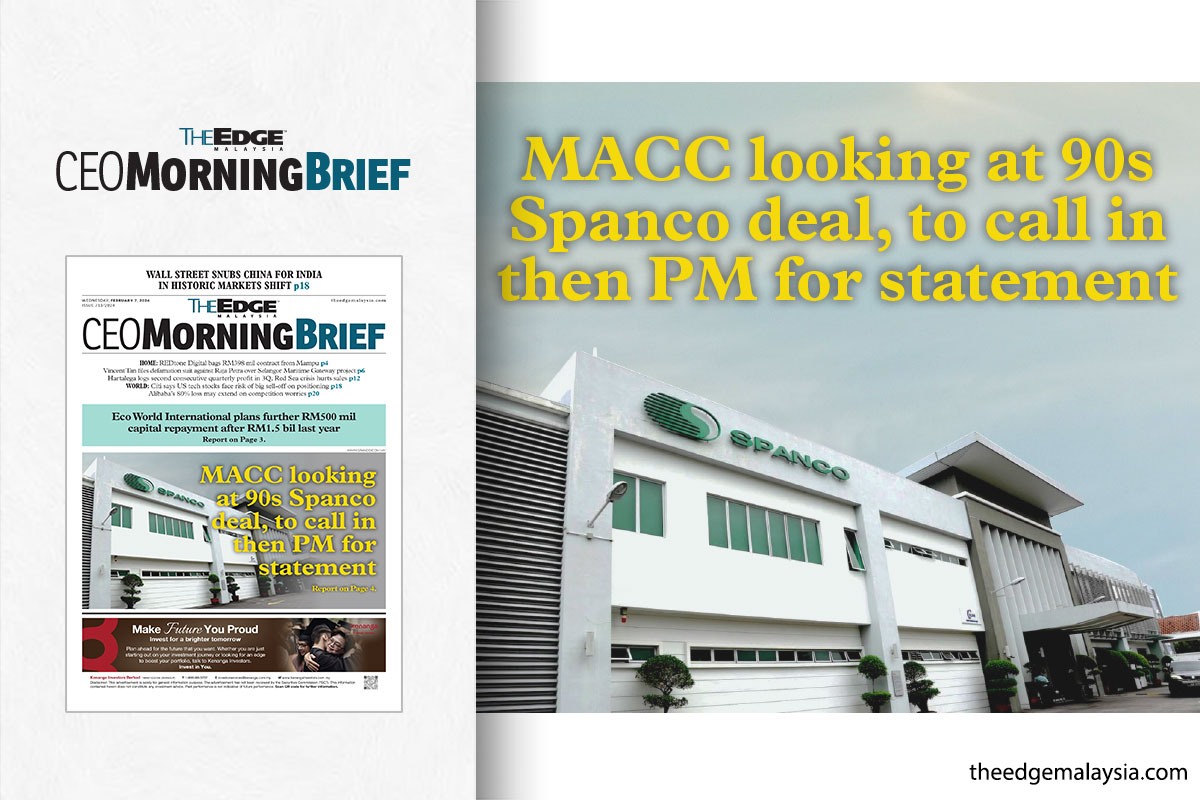 Govt fleet management contract: MACC looking at 90s Spanco deal, to ...