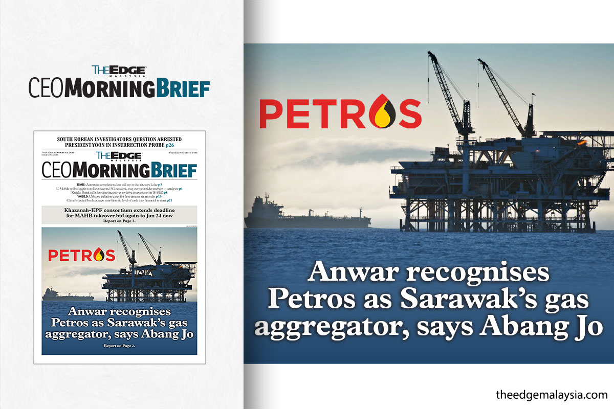 Anwar recognises Petros as Sarawak's gas aggregator, says Abang Jo