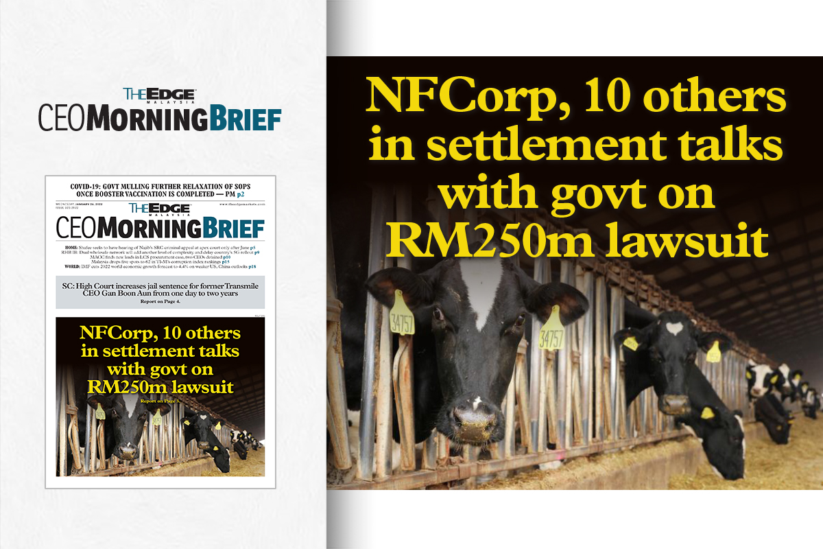NFCorp, 10 others in settlement talks with govt on RM250m lawsuit