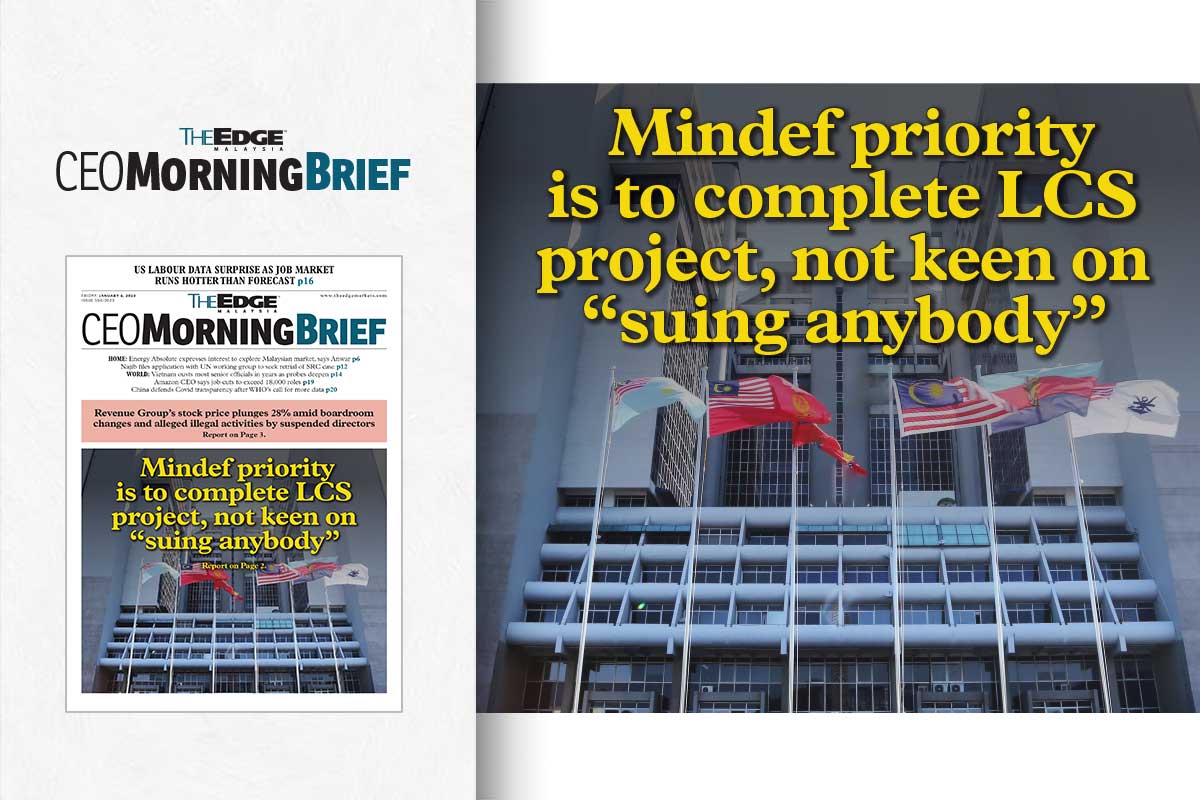 Mindef’s priority is to complete LCS project, not keen on ‘suing anybody’