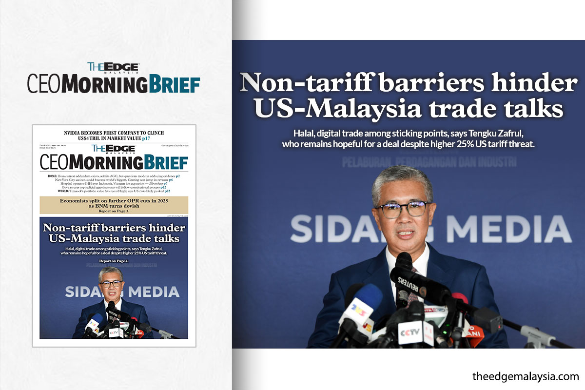 Non-tariff barriers hinder US-Malaysia trade talks