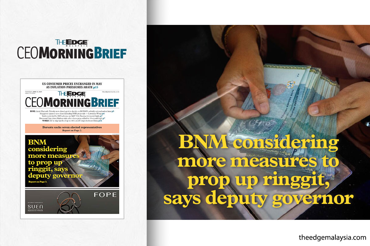 BNM considering more measures to prop up ringgit, says deputy governor