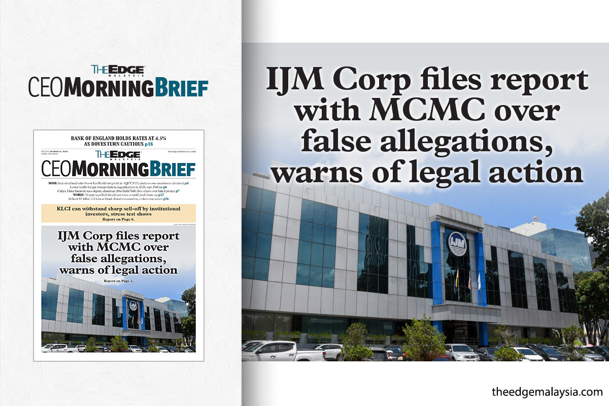 IJM Corp files report with MCMC over false allegations, warns of legal ...