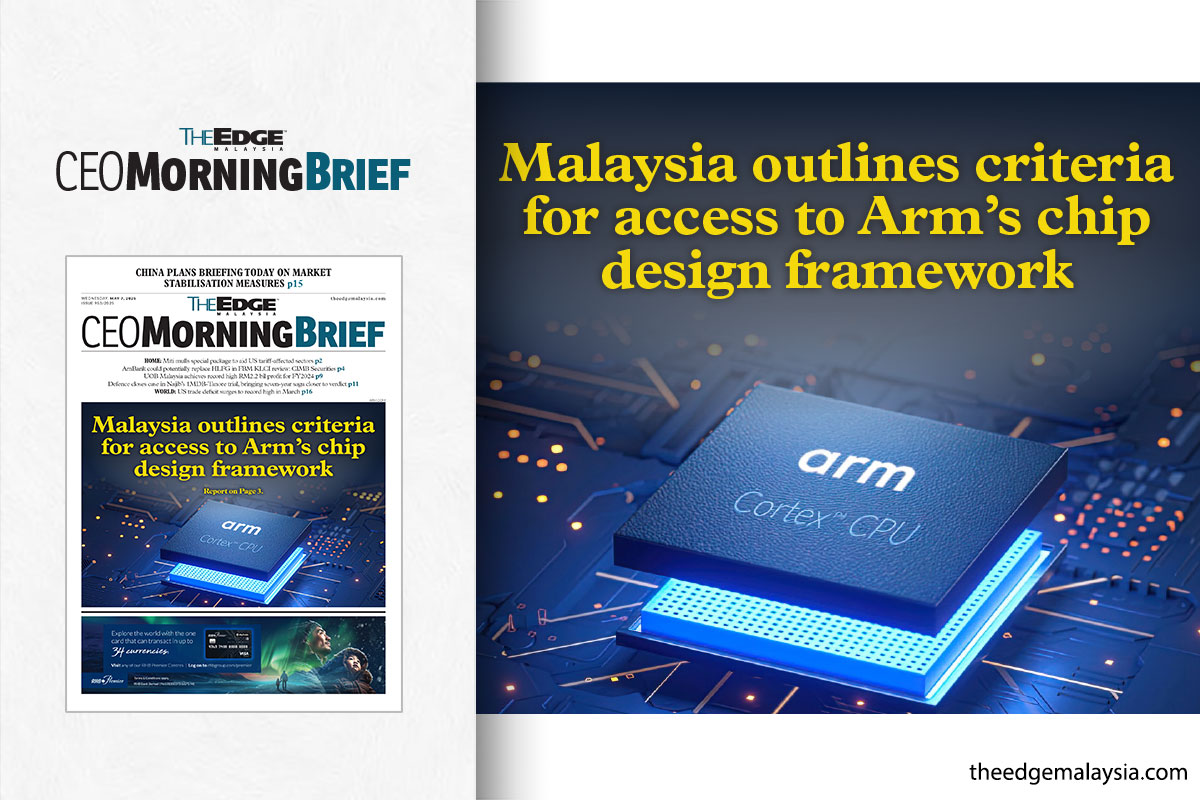 Malaysia outlines criteria for access to Arm's chip design framework