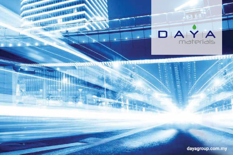 Daya Materials active, up 5.88% on foray into infrastructure