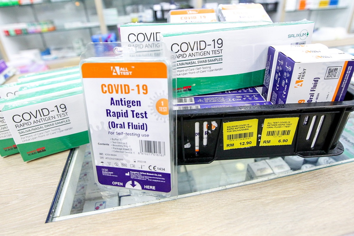 Covid-19 antigen rapid test kit gazetted as controlled item starting ...