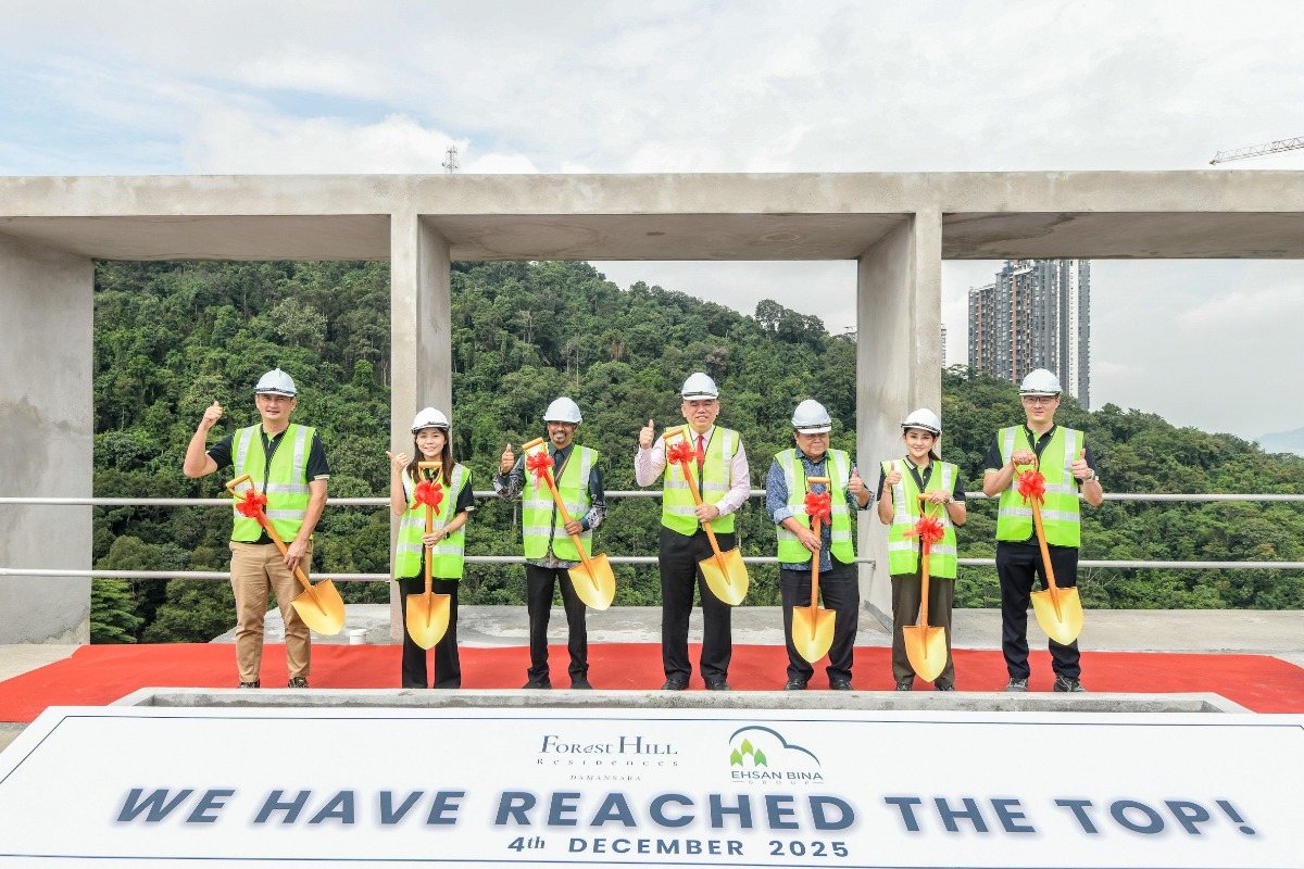 Ehsan Bina tops out RM490m ForestHill Residences in Damansara Perdana ...