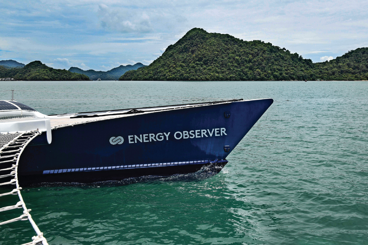 Energy: Hydrogen-powered Energy Observer spreads message of self-sufficiency