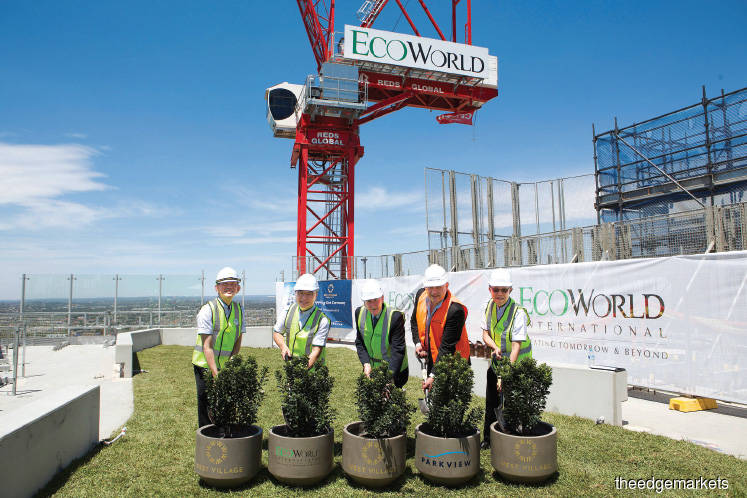 Eco World International tops out first Australian project