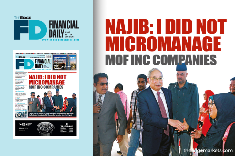 Najib: I did not micromanage MoF Inc companies