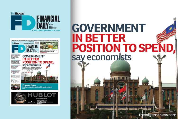 Government in better position to spend, say economists