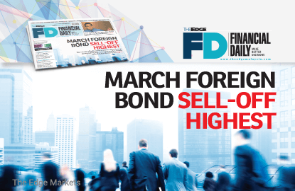 Foreign selldown of M’sian bonds fastest in March