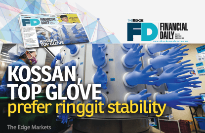 Kossan, Top Glove prefer ringgit stability