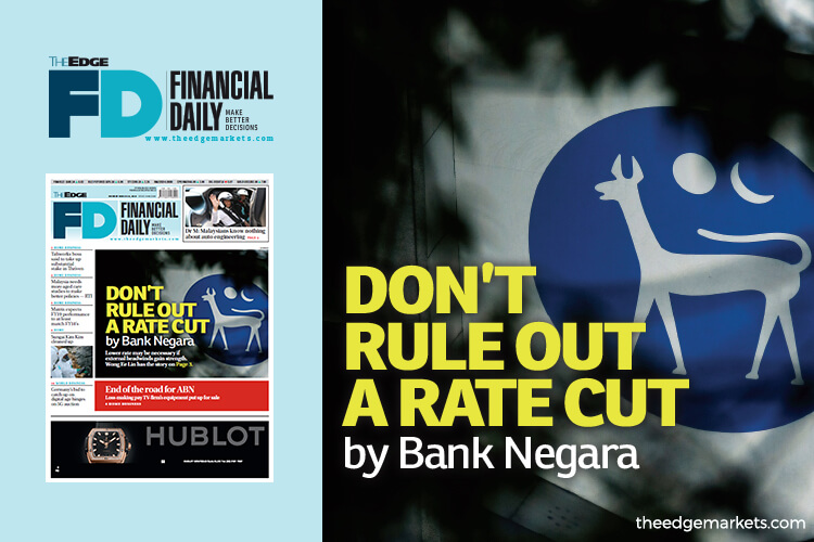 Do not rule out a rate cut by Bank Negara