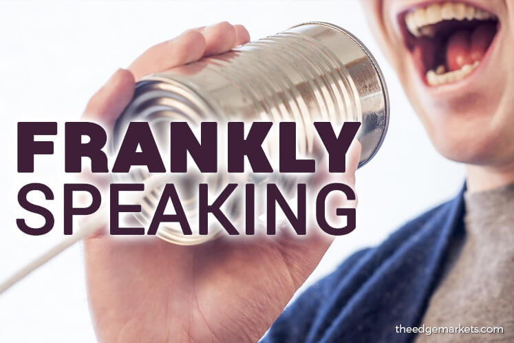 Frankly Speaking: Be transparent as well as fast