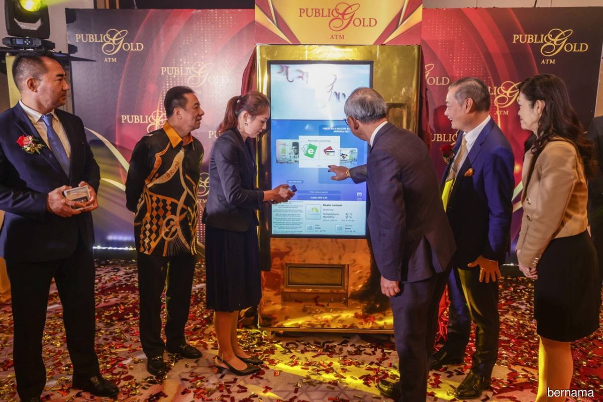 Public Gold Group launches first gold dispensing ATM | KLSE Screener