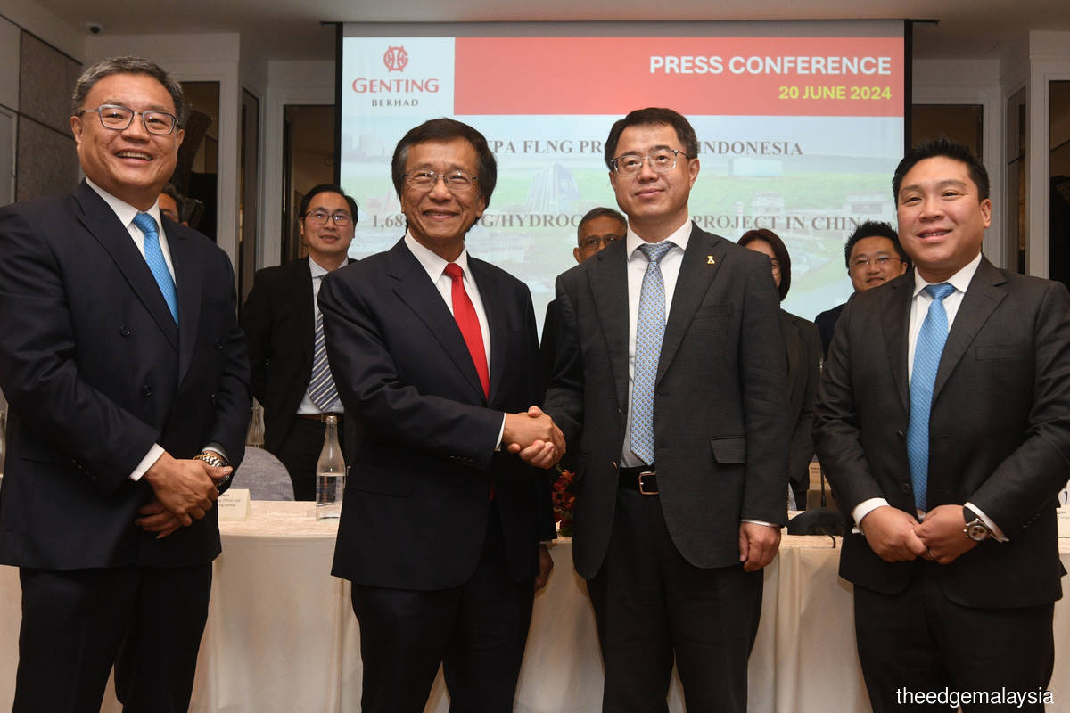 Genting to operate Indonesia’s first floating LNG facility; awards US$1 ...