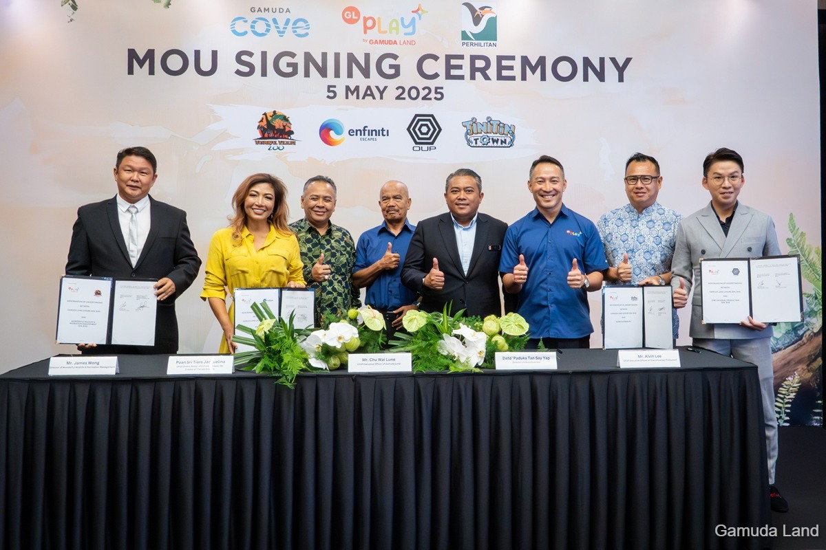 Gamuda Land signs MOUs with four partners to boost Gamuda Cove attractions
